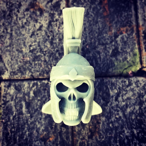 Centurian Skeleton Head - Unpainted | Wolf King Customs