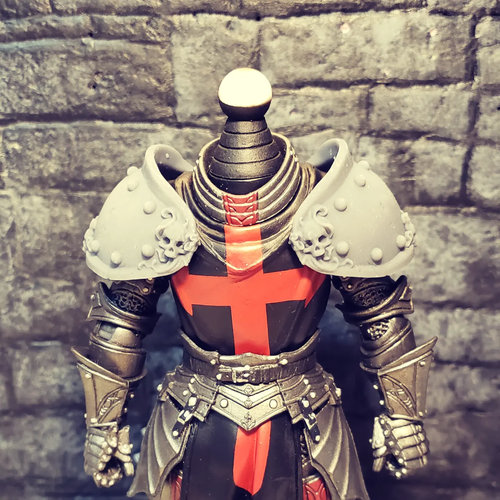 Acolyte Pauldrons Armor Set - Unpainted | Wolf King Customs