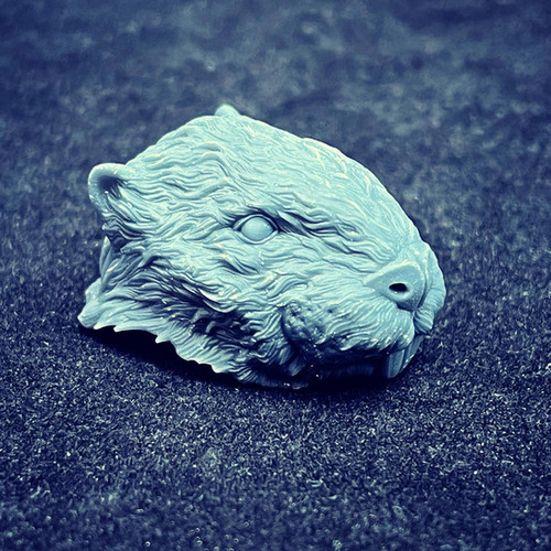 Beaver Head - Unpainted | Wolf King Customs
