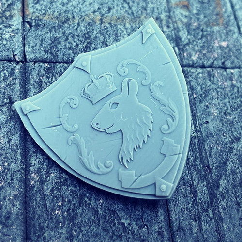 Mouse Shield - Unpainted | Wolf King Customs