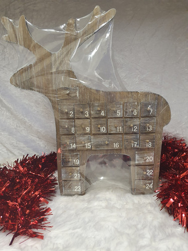 Wooden Reindeer Advent Calendar | Absolute Christmas