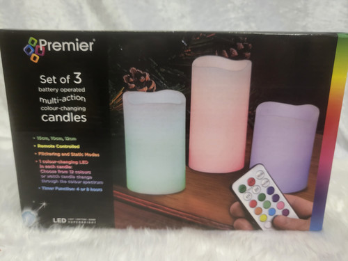 Premier Colour Changing Candles | Absolute Christmas