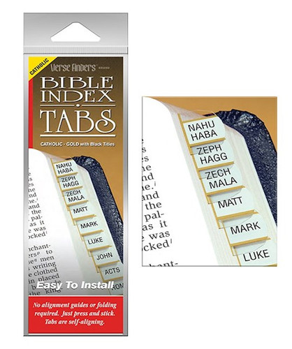 Bible Tab-Verse Finders-Horizontal-Gold W/Apocrypha | God's Girls Store