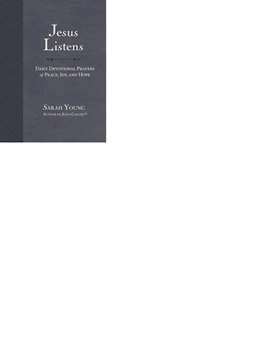 Jesus Listens Blue Large Print by Sarah Young | God's Girls Store