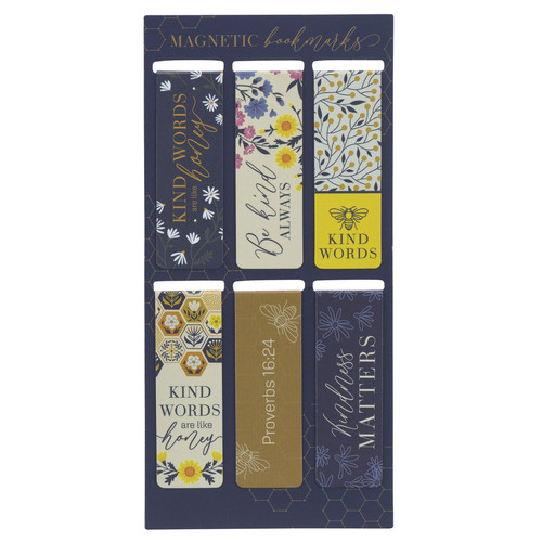 Kind Words are Like Honey Magnetic Bookmark Set - Proverbs 16:24 | God ...