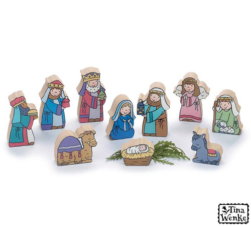 CHILD LIKE 10 PIECE NATIVITY SET | God's Girls Store