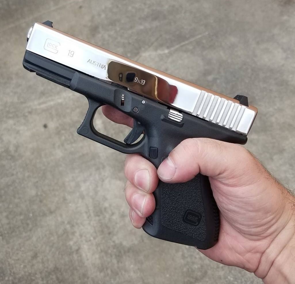Glock Slide Mirror Polishing Service