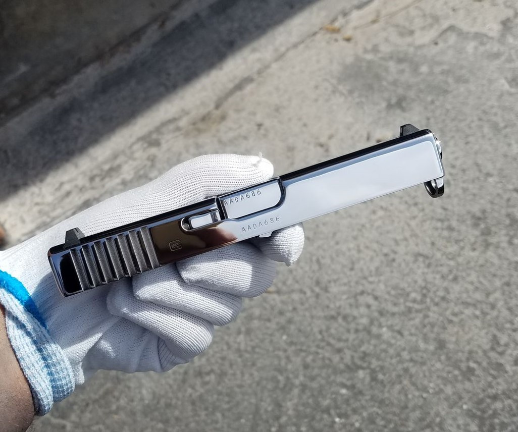 Glock Slide Mirror Polishing Service