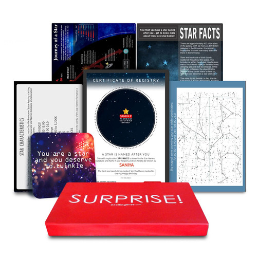Personalised Star Registry | Skeleton Thoughts