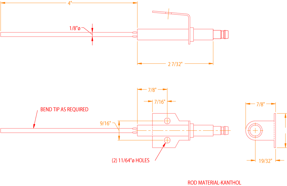 Flame Treating Electrodes | Flynn Burner Corporation | Bakery Burner ...