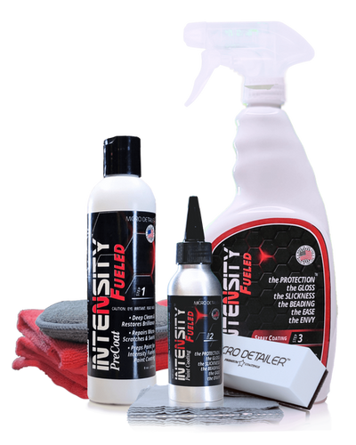 Micro Detailer Intensity Fueled - Ceramic Car Paint Coating Kit, 100mL ...