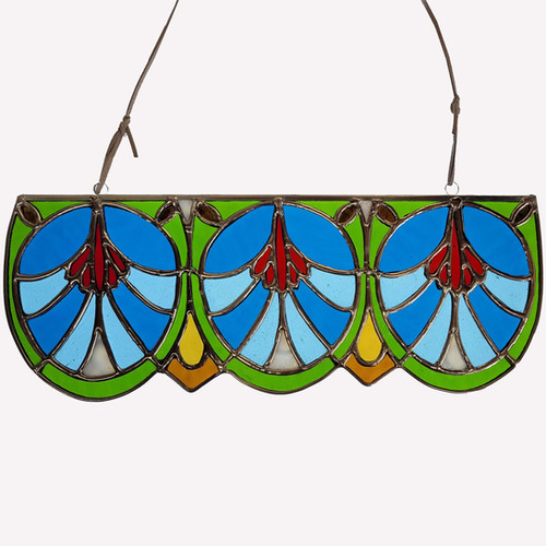 Scalloped Art Deco | Sun Sapphires