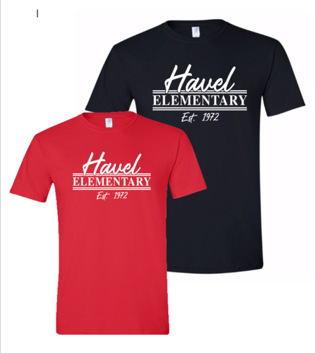 Havel Elementary T-Shirts | C & D Designs