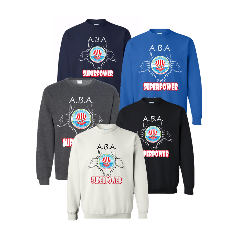 ABA Crewneck Sweatshirt | C & D Designs