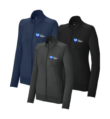 UCS - Women's Stretch Full-Zip Cadet Jacket | C & D Designs