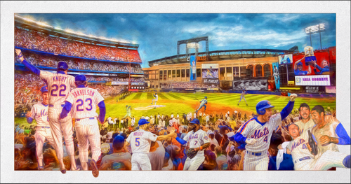 "Meet the Mets" Queens New York | SuzannK Art w Cart
