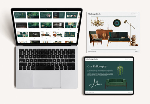 Alba Design Presentation | Sampleboard Studio