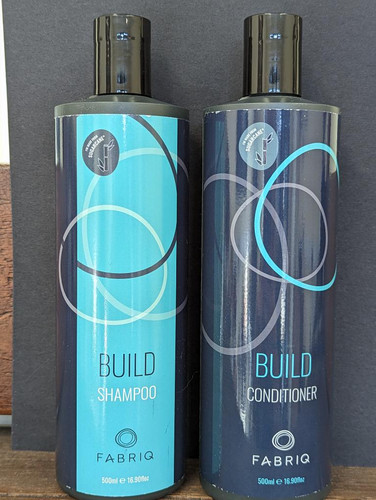Fabriq BUILD Shampoo and Conditioner 500ml Bundle | TJ Jacks Hair Studio