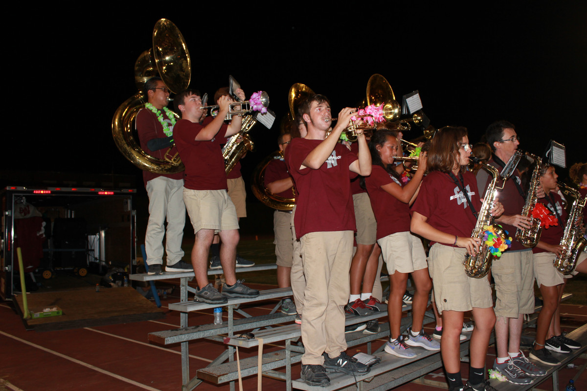George Wythe Mighty Maroon Band | Marion Senior FB Game