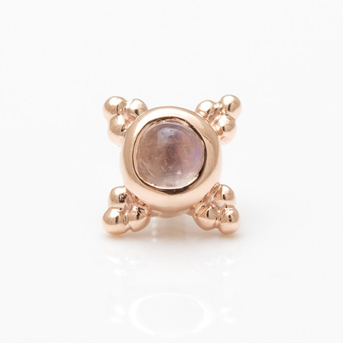 ROSE MOONSTONE MINI KANDY | dein-piercing