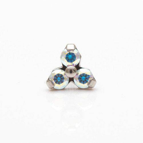 TITANIUM TRINITY AURORA | dein-piercing