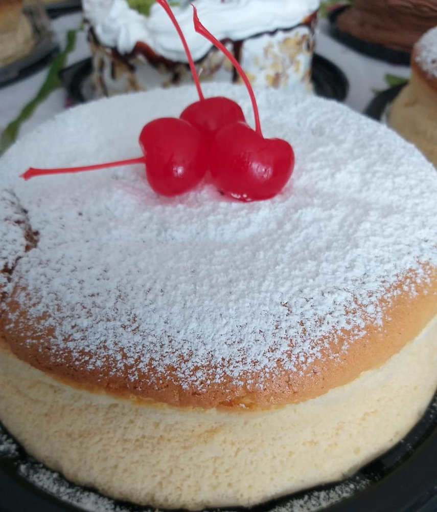 disfruta nuestro delicioso cheese cake japones natural
