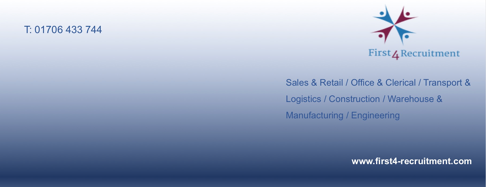 First 4 Recruitment Ltd | Recruitment specialists based in Rochdale