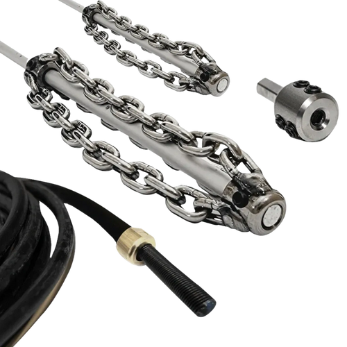 Descale Kit - PVC Pipes - 100mm (4") to 150mm (6") | Jetter Conversions