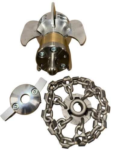 Root Cutting Chain Flail Nozzle | Jetter Conversions