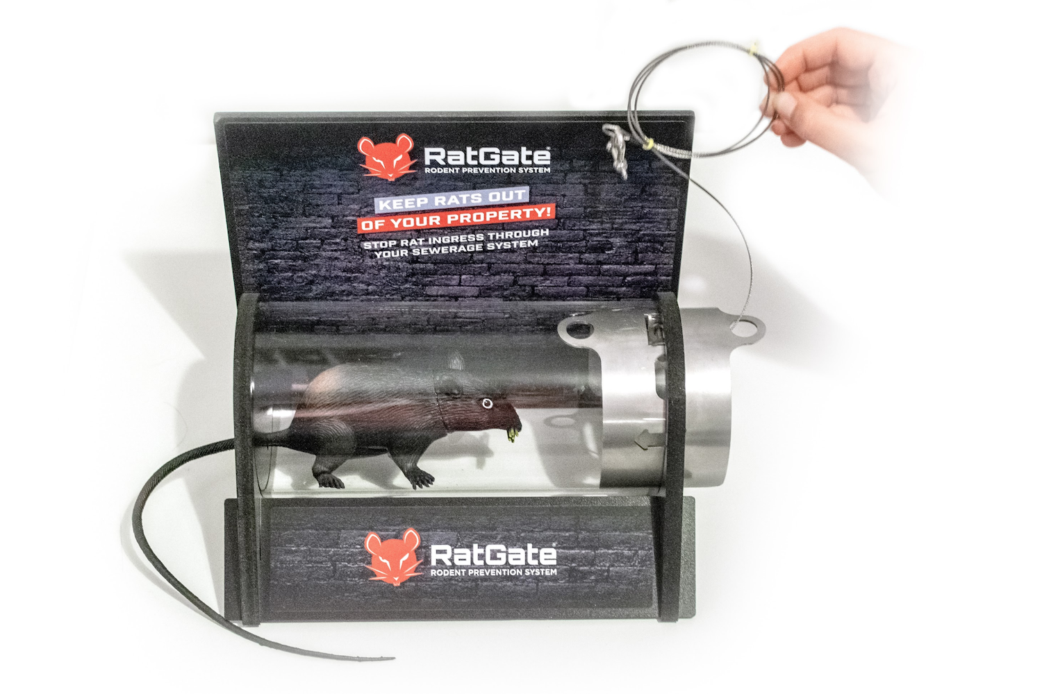 Drainage Gardening RatGate 4 Rodent Prevention System PVC or Clay ...