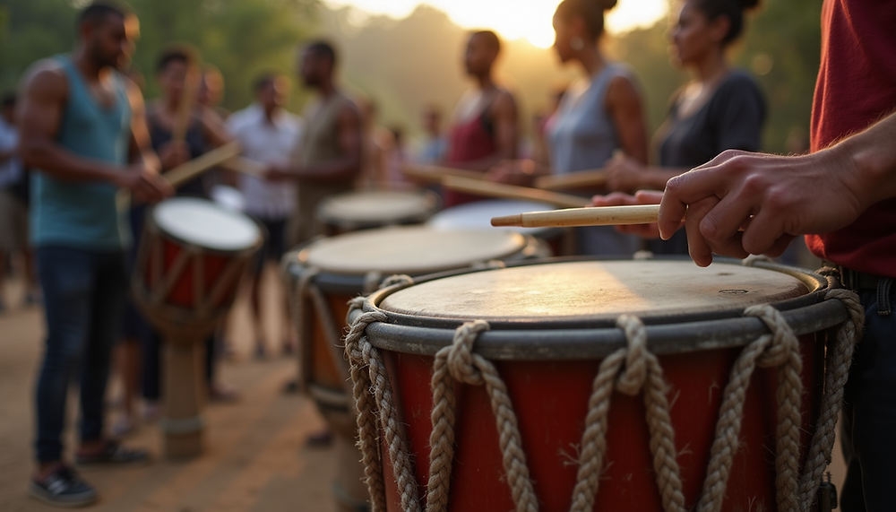 Impact of Local Drum Circles
