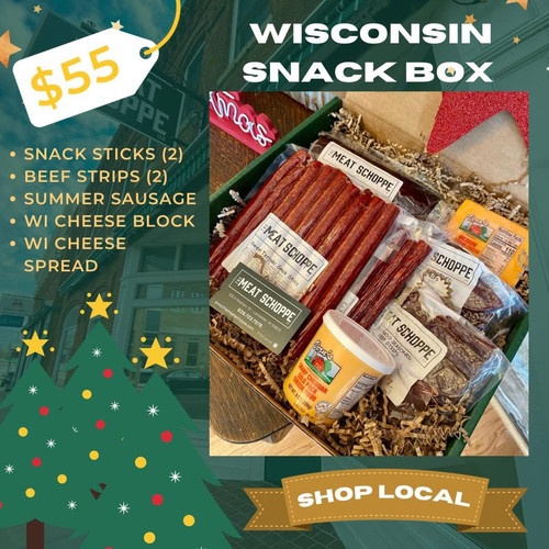 Wisconsin Snack Box | The Meat Schoppe