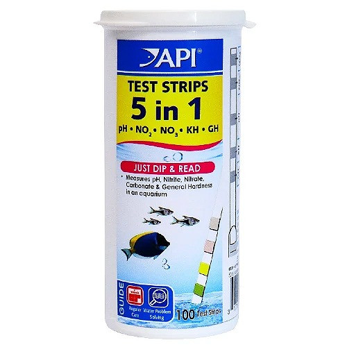 API 5 in 1 Test Strips | Water Testing | Fisheee.com