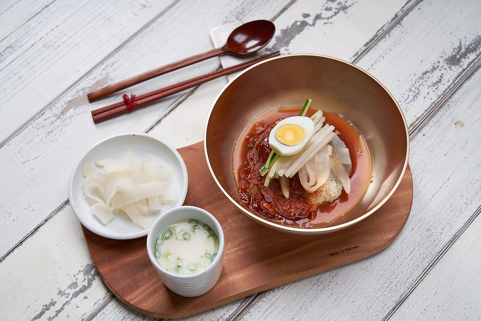 KOREAN COLD NOODLES | Gung Chae