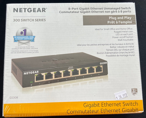 Netgear GS308 - 8 Port Switch | hc-baker