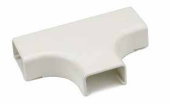 Raceway Tee - 3 Sizes, PVC, Office White | hc-baker