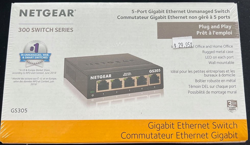 Netgear GS305 - 5 Port Switch | hc-baker