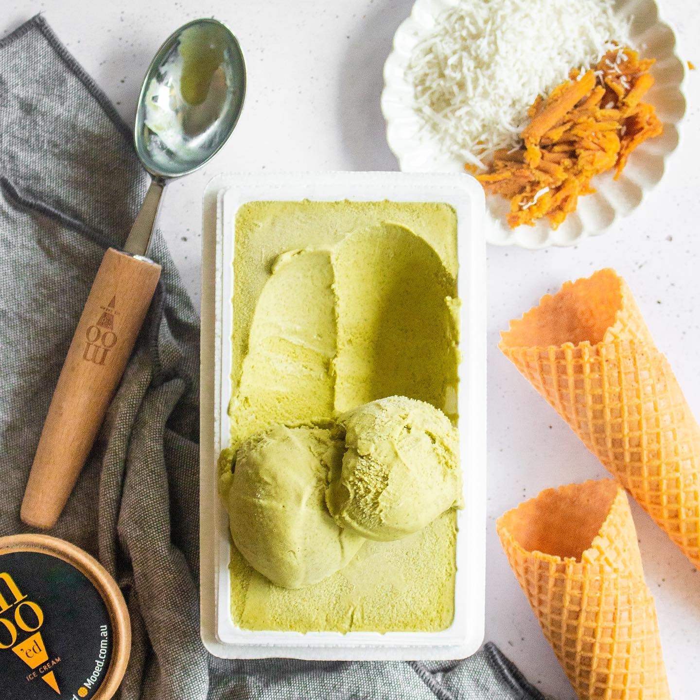 Pandan Ice Cream My Blue Tea Pty Ltd, the unique Superfoods store