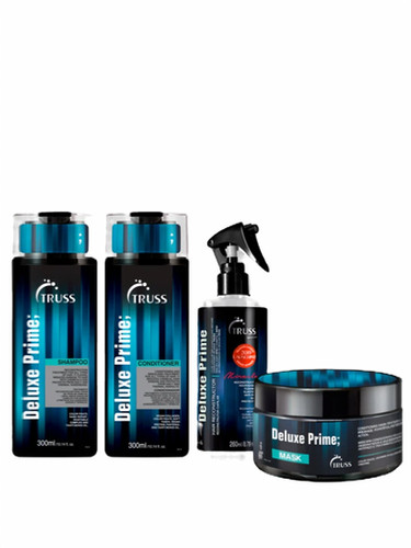 TRUSS Deluxe Prime Shampoo & Conditioner with Deluxe Prime & Mask Set ...