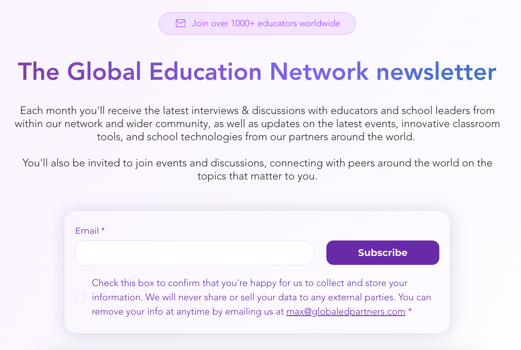 The Global Education Network | Global Ed Partners