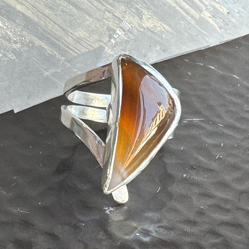 Bravo Boomerang ring | savanesilver