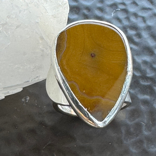 Eye of Butterscotch Ring | savanesilver