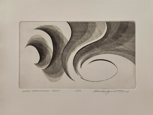 Spatial Dimensions: Twist 3/50 | Sara Howell Gallery