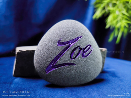NAME STONES | Hand Carved Rocks