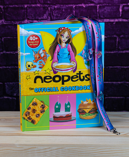 Official Neopets Cookbook + Lanyard | RetroGameCon