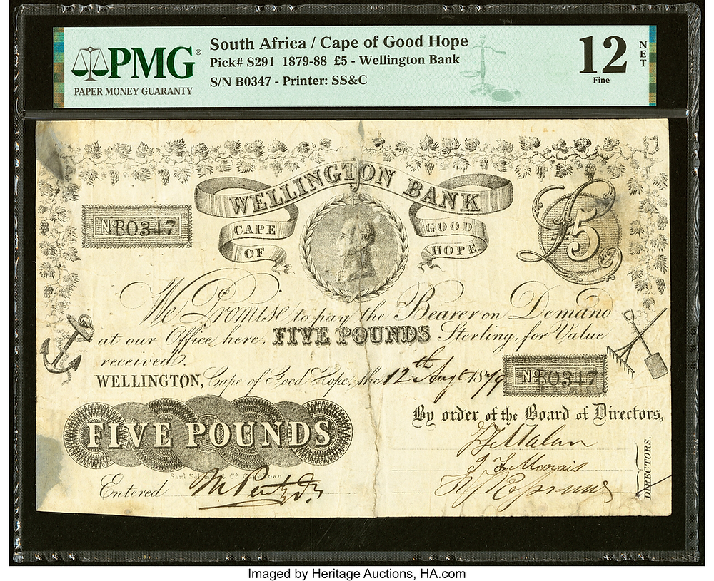 Auction News: Rare South African Banknotes Shine Once Again On The ...