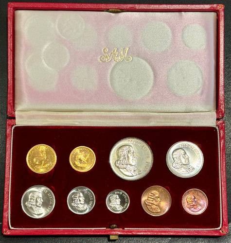 S. Africa: 1965 Long Proof Set (Original Box) | I N Collectables