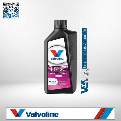 Valvoline HT-12-PINK Antifreeze Coolant 1 Liter | V4-Shop