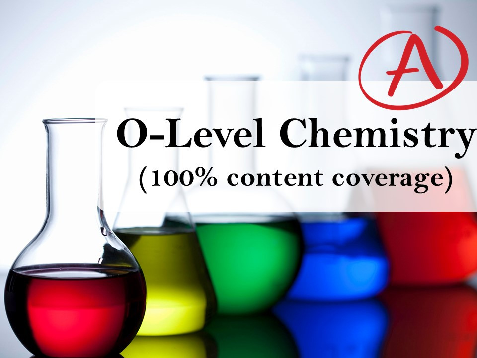 Chem Lectures GCE GCSE O Level Chemistry Lessons Notes
