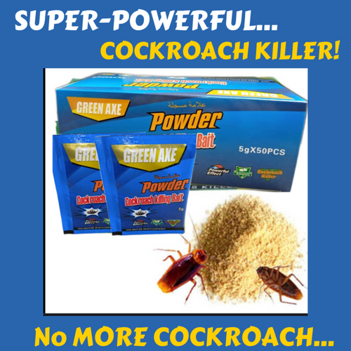 Green axe Cockroach Killer Powder | pestcontrolcompany